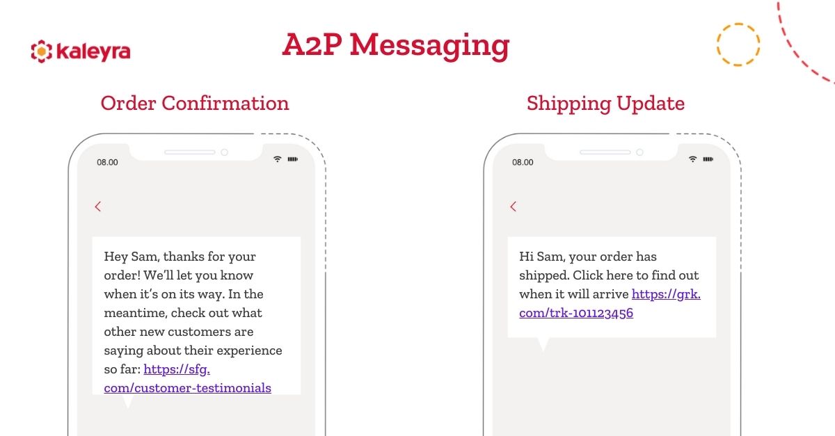 What is A2P Messaging (Application-to-Person messaging)? - Kaleyra What is A2P Messaging (Application-to-Person messaging)? - Kaleyra